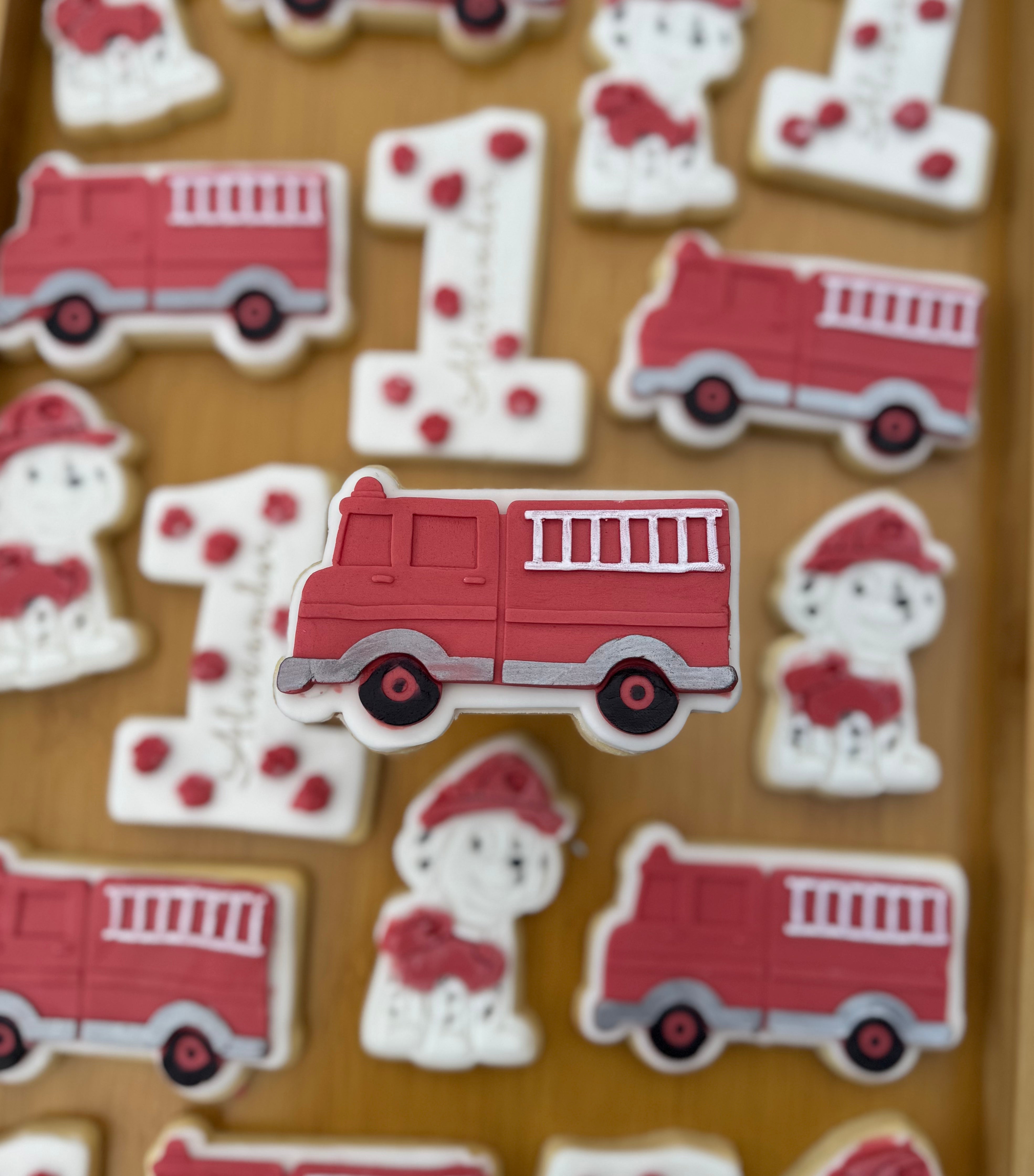 Fire Truck Cookie – Kookie Krum